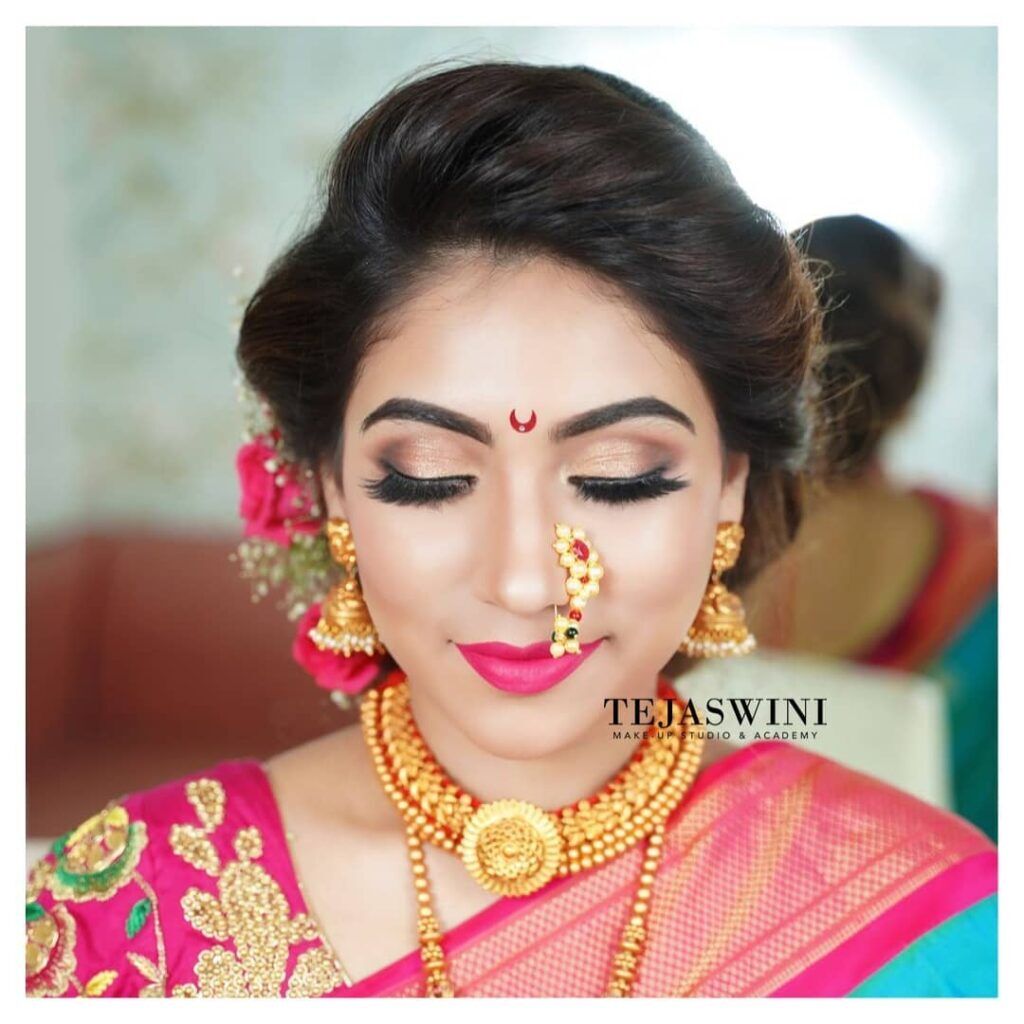Maharashtrian (Marathi) Bridal Makeup - Tejaswini Makeup Artist